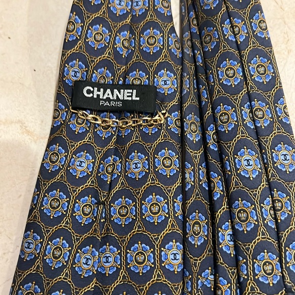 CHANEL | Accessories | Chanel Nautical Inspired Mens Tie | Poshmark